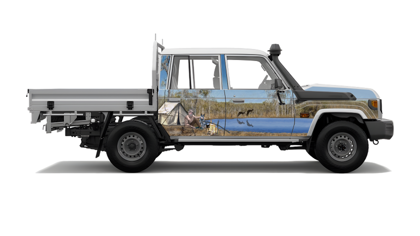 Toyota Landcruiser 79 Series Dual Cab – Bush Barrier